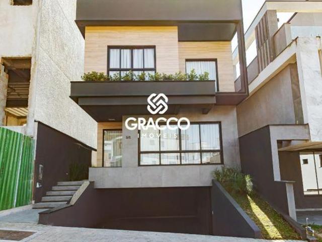 Casa Nova Mobiliada com 3 dormitórios no Condomínio Paysage em Curitiba PR