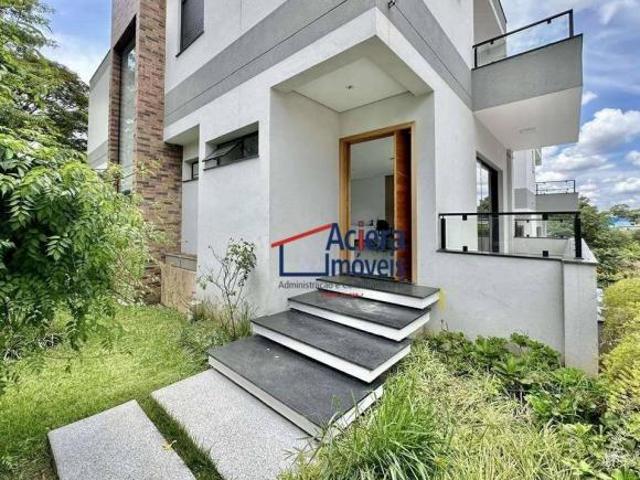 Casa Nova Semi Mobiliada com 3 Suítes e Varanda Gourmet em Condomínio com Lazer à venda, 326 m² T