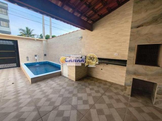 Casa nova, Piscina e Área Gourmet. Poucos passos do MAR