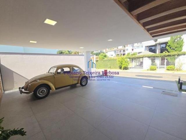 Casa Nova Plana com 4 suítes, piscina aquecida à venda no Cond. Jardins Imperiais em JF por R$ 2.990