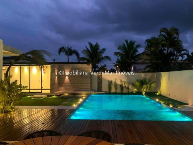 Casa nova térrea mobiliada e decorada à venda no Jardim Acapulco Guarujá