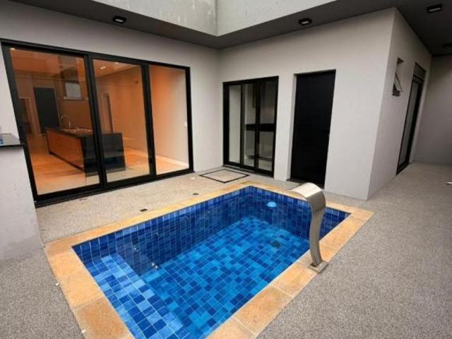 Casa nova térrea no Condomínio Villeneuve em São Carlos SP