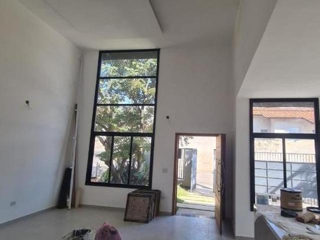 Casa nova térrea no Jardim Paulista em Atibaia SP, piscina churrasqueira 3 dormitórios próximo a Al