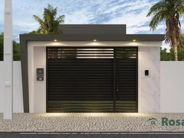 Casa nova térrea c/ 3Q sendo 1 suíte, Jardim Shangrila Cuiabá