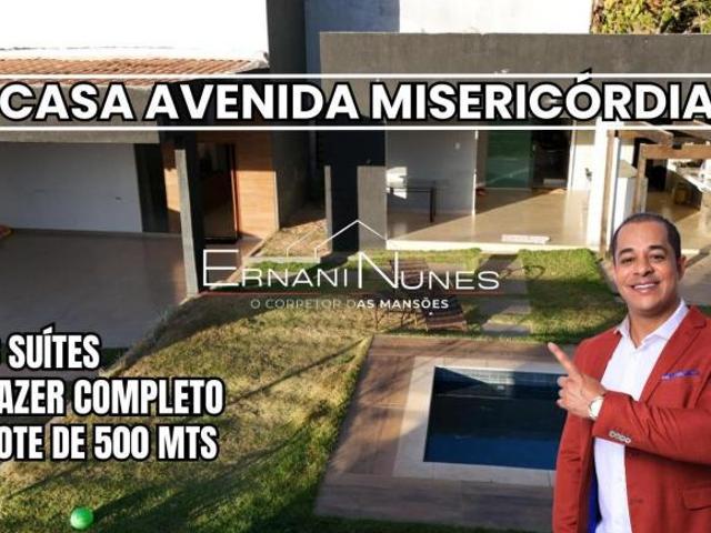 CASA AVENIDA MISERICÓRDIA 3 SUÍTES 500 MTS LAZER COMPLETO
