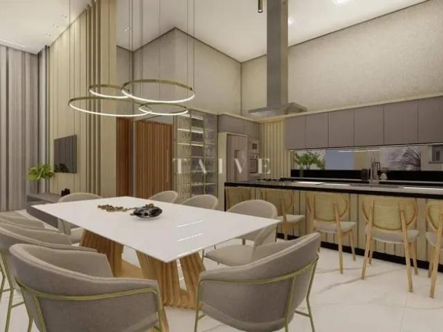 Casa à 173m² venda/3 suítes sendo 1 master com closet Piscina/4 vagas Condomínio Legend Santa Ro