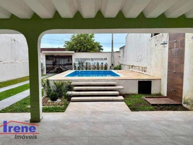 Casa a 350 metros da praia com 2 dormitórios à venda, 131 m² por R$ 499.000 Campos Eliseos Itanh