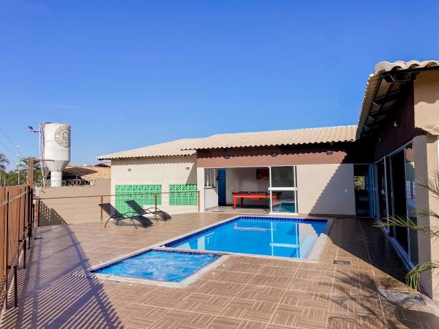 Casa à beira do Lago Corumbá, uma vista incrível do Lago