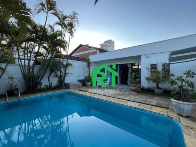 Casa à beira mar com 3 dormitórios 3 suítes, lazer, Enseada, Guarujá/SP