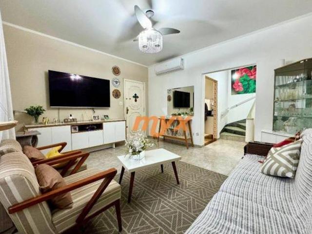 Casa com 3 dormitórios à venda, 113 m² por R$ 899.000,00 Encruzilhada Santos/SP