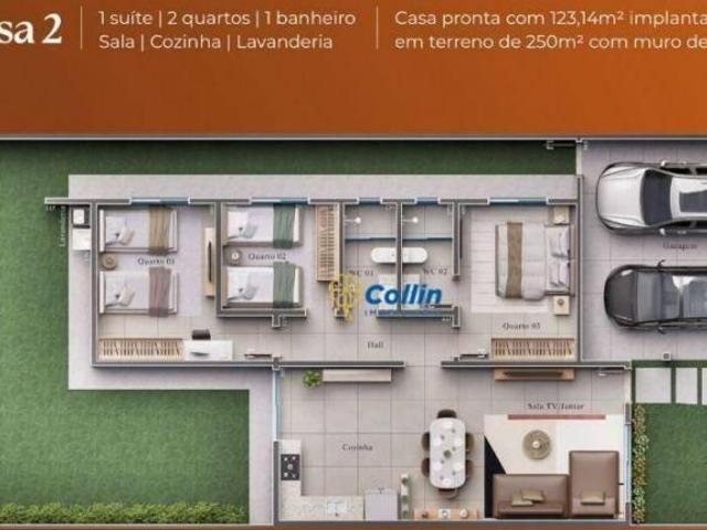 Casa à venda, 123 m² por R$ 720.000,00 Jockey Park Uberaba/MG