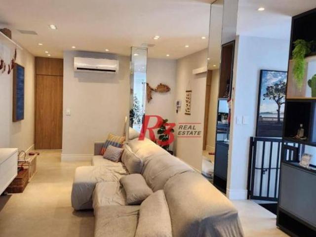 Casa com 3 dormitórios à venda, 137 m² por R$ 1.500.000,00 Marapé Santos/SP