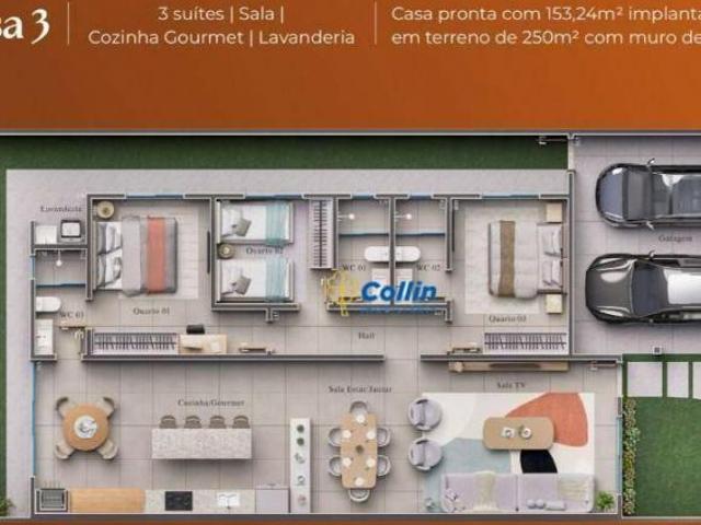 Casa à venda, 153 m² por R$ 795.000,00 Jockey Park Uberaba/MG