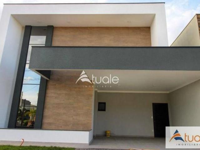 Casa à venda, 173 m² por R$ 1.475.000,00 Condomínio Reserva Real Paulínia/SP