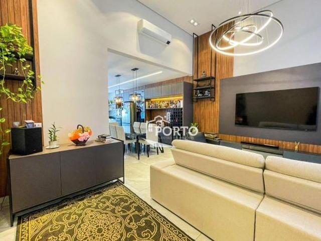 Casa com 3 dormitórios à venda, 181 m² por R$ 1.350.000,00 Residencial Soleil Piracicaba/SP