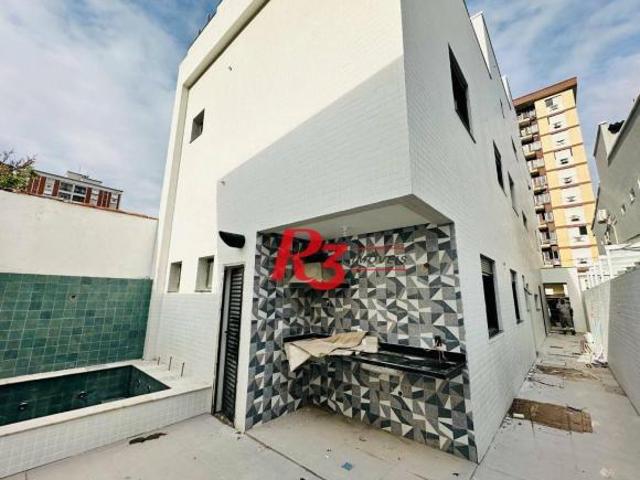 Casa à venda, 206 m² por R$ 1.980.000,00 Embaré Santos/SP