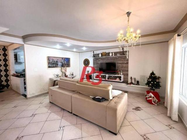 Casa à venda, 208 m² por R$ 1.650.000,00 Campo Grande Santos/SP