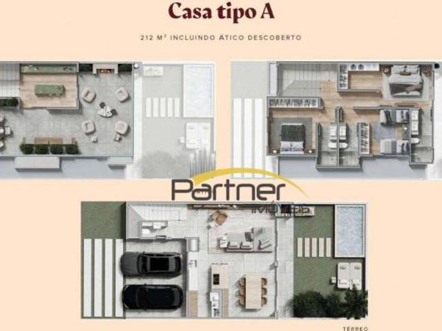 Casa à venda, 217 m² por R$ 1.746.752,00 Bacacheri Curitiba/PR