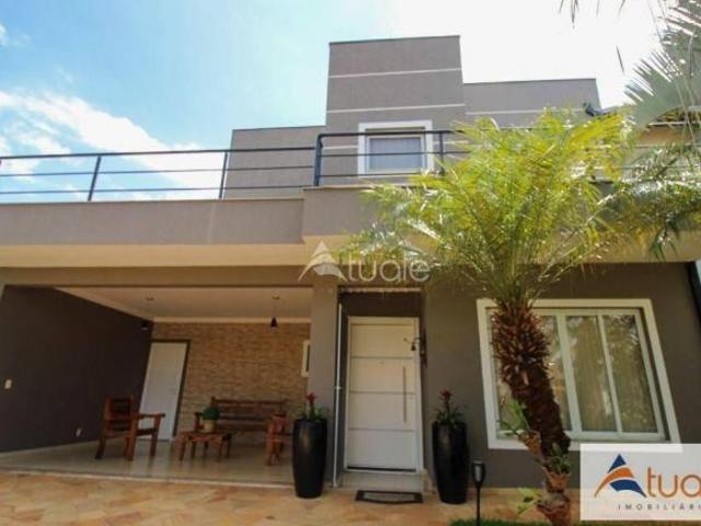 Casa com 3 dormitórios à venda, 220 m² por R$ 1.436.500,00 Condomínio Campos do Conde Paulínia/S