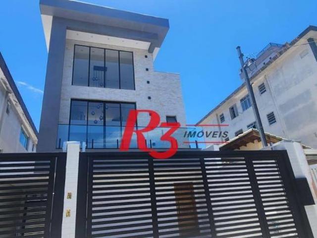 Casa à venda, 230 m² por R$ 2.450.000,00 Embaré Santos/SP