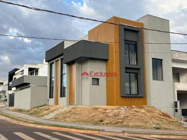 Casa à venda, 261 m² por R$ 2.650.000,00 Santorini Residencial Club Paulínia/SP