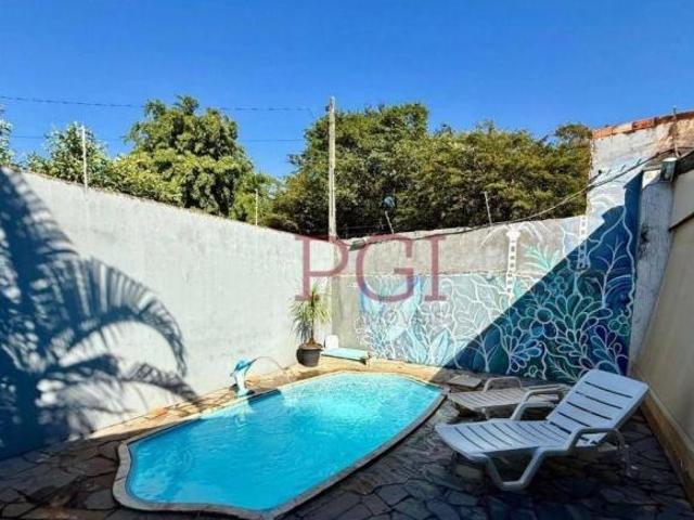 Casa a venda 2 dormitórios, com piscina e área gourmet no Leo Gomes de Moraes