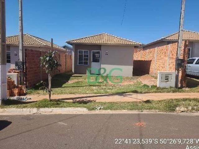 Casa à venda, 43 m² por R$ 117.860,63 Residencial Bela Vista Assis/SP
