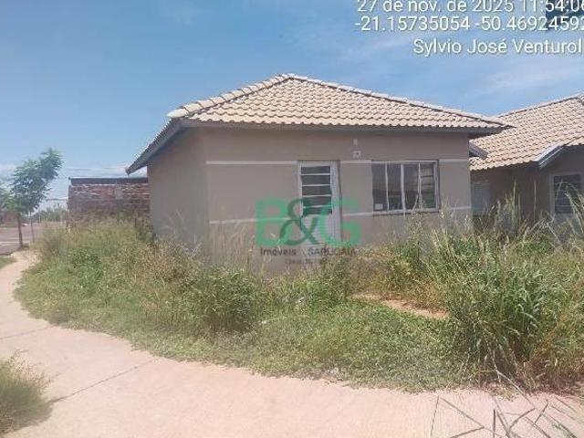 Casa à venda, 44 m² por R$ 114.234,15 Residencial Sylvio Jose Venturolli Araçatuba/SP