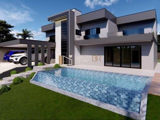 Casa à venda, 4 suítes, piscina, 204m² $2.000.000 – Condomínio Recanto Tranquilo – Atibaia/SP