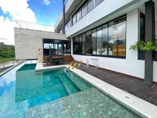 Casa com 3 dormitórios à venda, 525 m² por R$ 6.390.000,00 Condomínio Figueira Garden Atibaia/SP