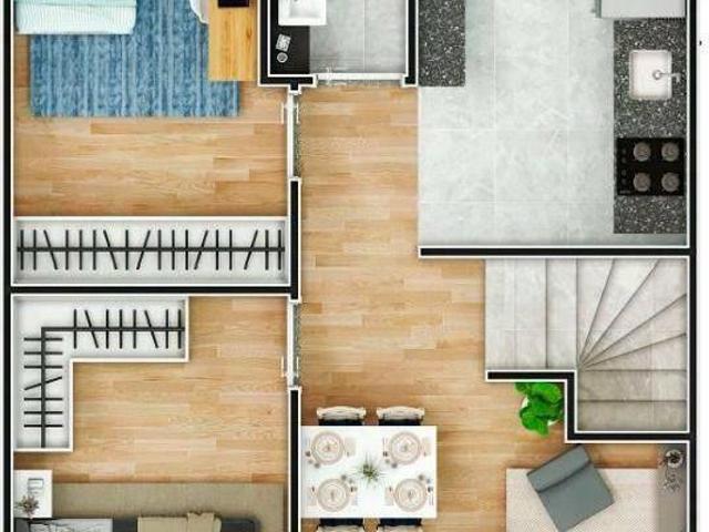 Casa à venda, 58 m² por R$ 356.895,00 Vila Guilhermina Praia Grande/SP
