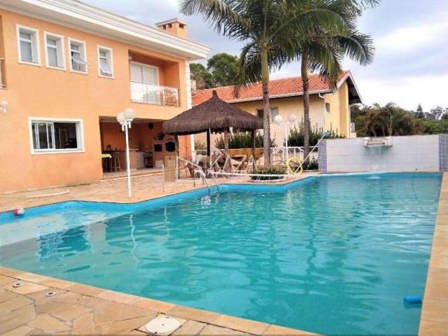 Casa à venda, 5 dormitórios, 4 suítes, Piscina, 584m2 – R$3.000.000 – Condomínio Shambala I – Atibai