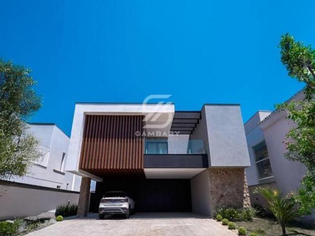 Casa à venda com fundo para mata semi mobiliada no Alphaville Nova Esplanada 1