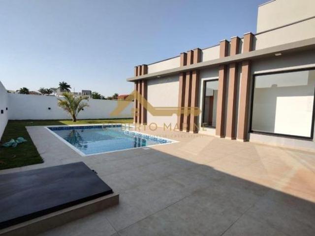 Casa a venda com piscina Ninho Verde I Porangaba