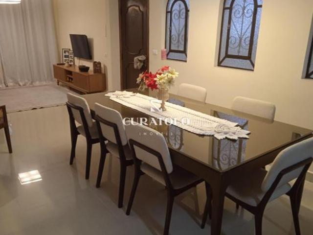 Casa à venda com 160 m², 2 quartos, 2 vagas e área gourmet, Assunção, São Bernardo do Campo