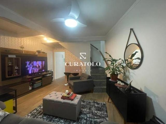 Casa à venda com 118 m², 2 quartos e 2 vagas, Olímpico, São Caetano do Sul