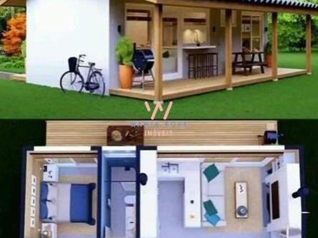 Casa à venda com 2 dormitórios, 48m² por R$275.000 Pouso Frio Natividade da Serra/SP