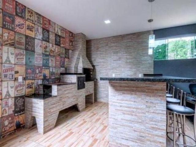 casa à venda com 3 dormitórios e espaço gourmet com piscina Mauá