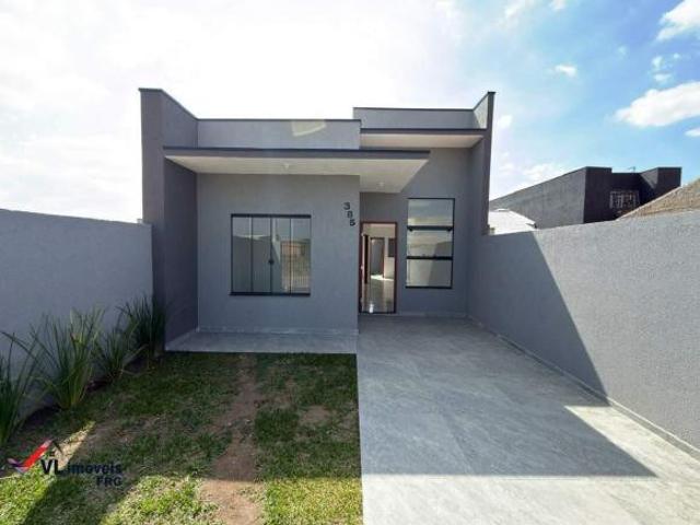 Casa á venda com 3 quartos no Bairro Nações em Fazenda Rio Grande PR