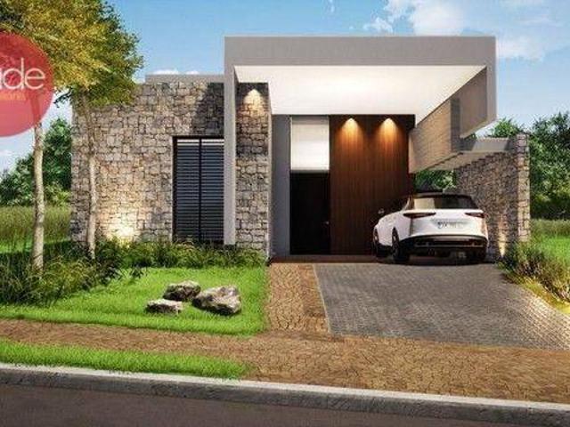 Casa a Venda com 3 Quartos no Condomínio Terras de Sant Anna em Ribeirão Preto com 144 m² de Constru