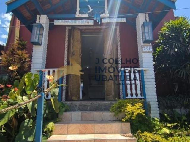 Casa a venda com 6 dormitórios Praia da Enseada Ubatuba SP Cerca de 100mts até a praia Próx