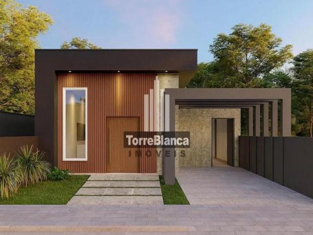 Casa à venda, condomínio fechado, 3 quartos, 2 vagas de garagem Cará cará, Ponta Grossa, PR