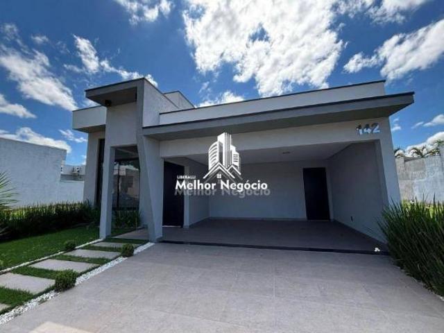 Casa à venda, CONDOMINIO RESIDENCIAL CAMPOS DO CONDE II EM PAULÍNIA, CASA COM 3 QUARTOS COM 2 SUÍTES