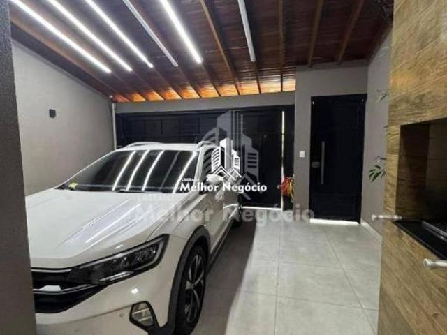 Casa a venda de 3 quartos 1 Suíte em Americana/SP Porteira fechada