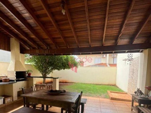 Casa à Venda de 03 Quartos sendo 01 Suíte no Bairro Bonfim Paulista em Ribeirão Preto com Área Gourm