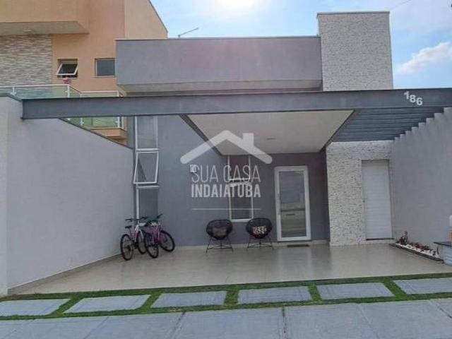 Casa a venda em condomínio em Indaiatuba