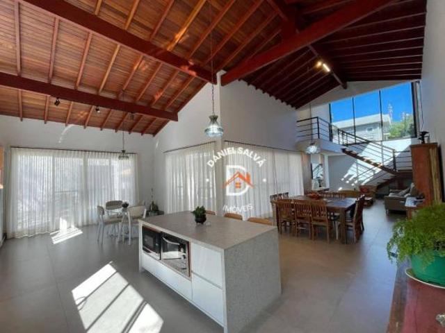 Casa à venda em Condomínio Fechado Atibaia, com 4 dormitórios 04 suítes, 378 m² por R$ 3.950.000
