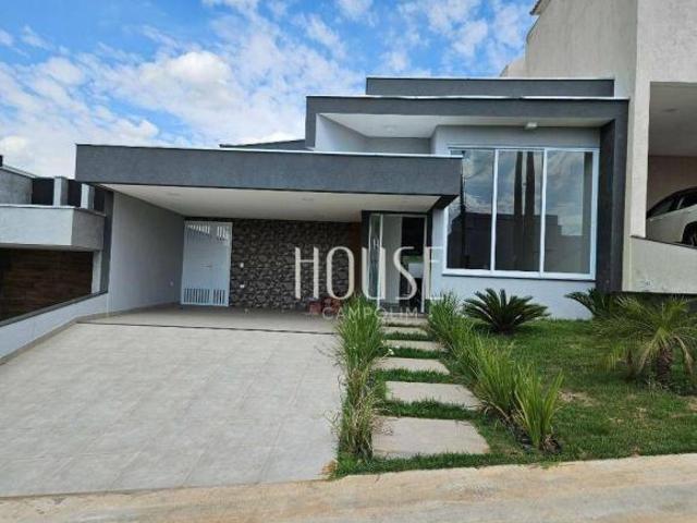 Casa à venda em condomínio residencial em Sorocaba | 170m² em Campos do Conde | CA4033