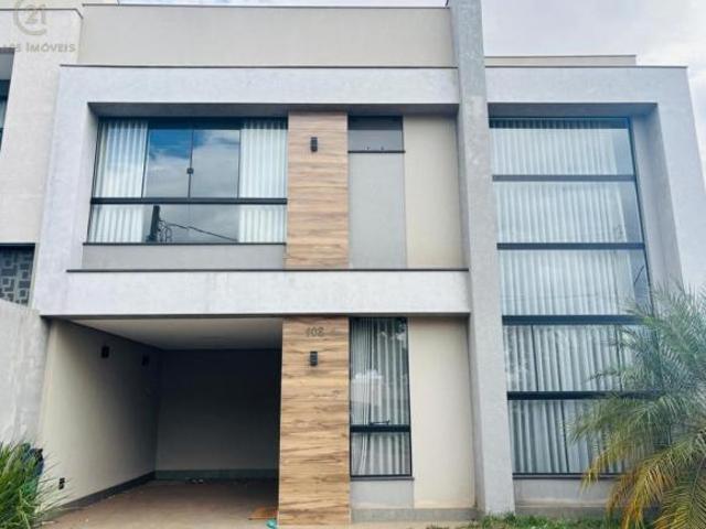 Casa à venda em Cambé, Jardim Ecoville I, com 3 quartos, com 138.16 m², Morada Das Flores