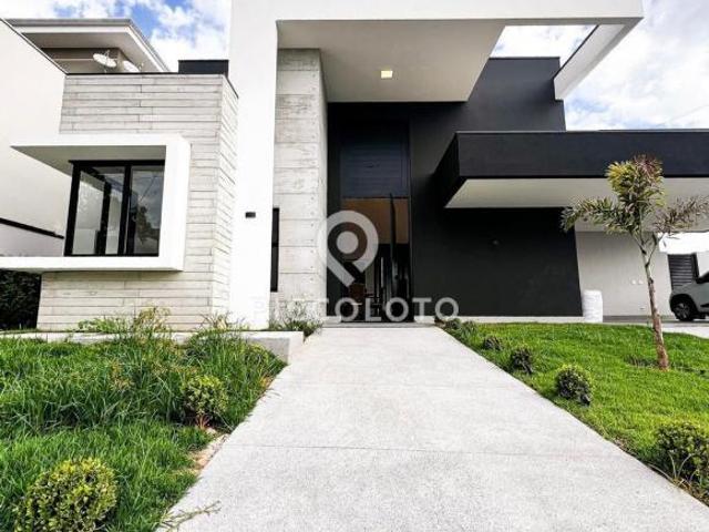 Casa à venda em Campinas, Swiss Park, com 3 suítes, com 229 m², Condomínio Swiss Park Basel